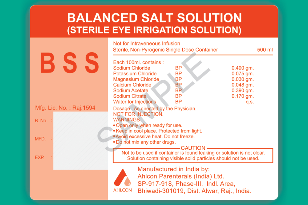 Balance salt solution