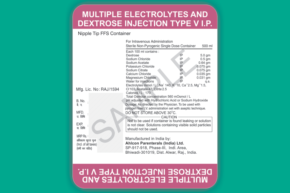 Electrolyte- M,P,G E