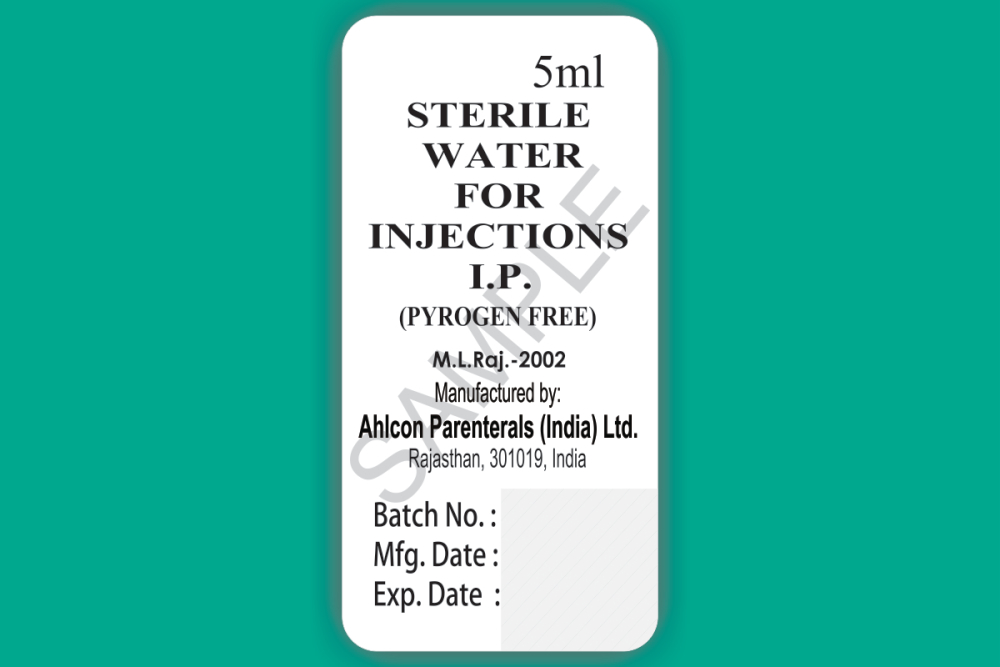 Sterile Water For Inj. 5ml